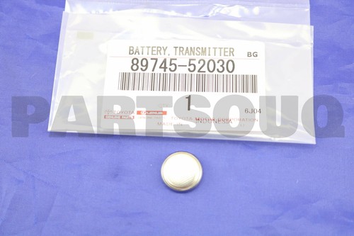 8974552030 Genuine Toyota BATTERY, TRANSMITTER 89745-52030 | eBay