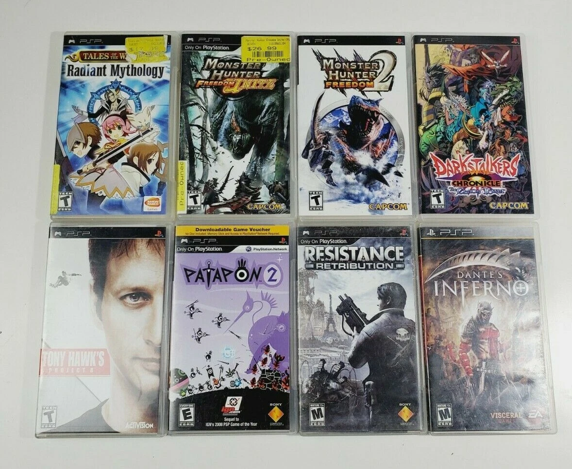 Psp Games List Cover