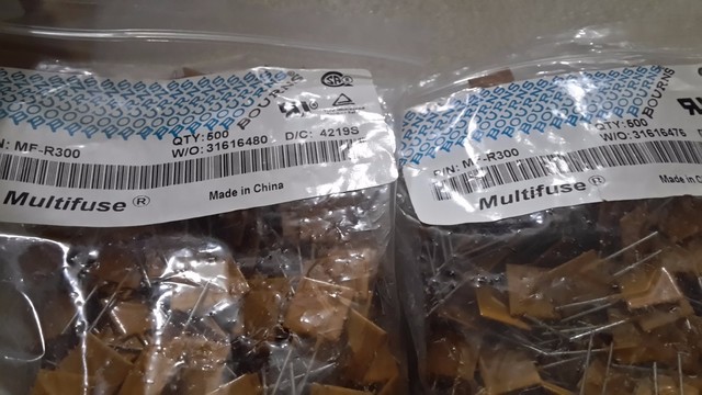 10 Pcs Mf-r300 MFR300 Bourns PTC Resettable Fuses Mf-r Series NOS for ...