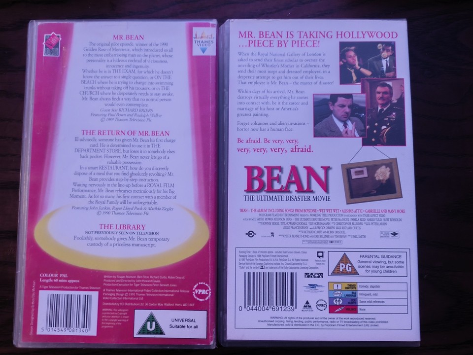 The Amazing Adventures Of Mr Bean & Bean The Ultimate Disaster Movie ...
