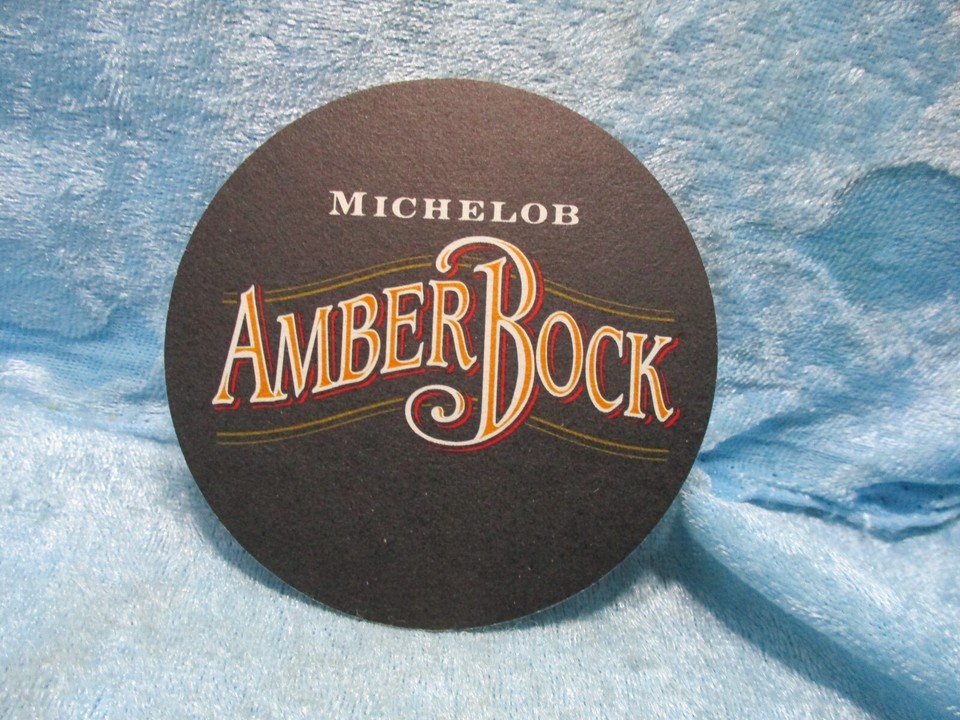 Michelob Amber Bock Beer Coaster | eBay