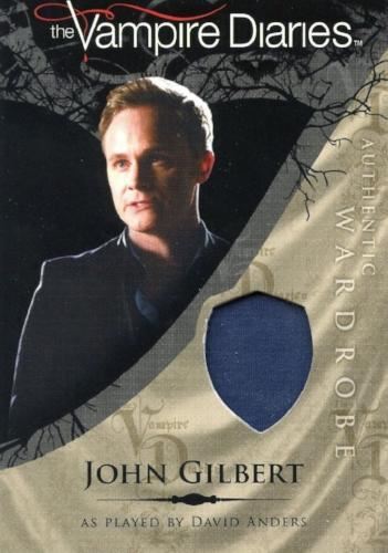 Vampire Diaries Season One John Gilbert Wardrobe Costume Card M16 | eBay