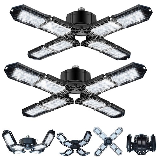 LED Garage Lights 9000000LM Super Bright Work Shop Ceiling Light ...