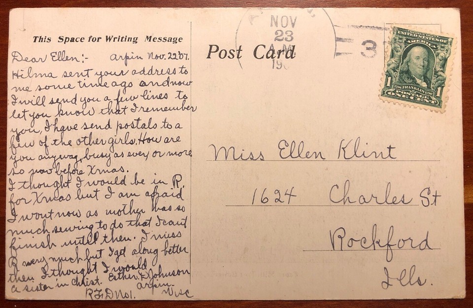 Paper Mill Port Edwards Greetings from Grand Rapids Wisconsin litho ...