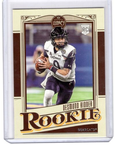 2022 Panini Legacy Draft Picks Desmond Ridder rookie Atlanta Falcons 1. ...