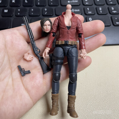 IN Stock Painted Set Premium Collectible 1/18 3.75" Female Action ...