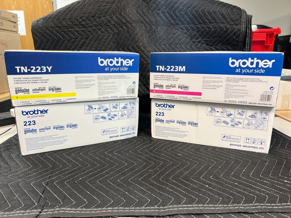 Brother Color Toner Cartridge Model TN-223, New, Sealed, Full set | eBay
