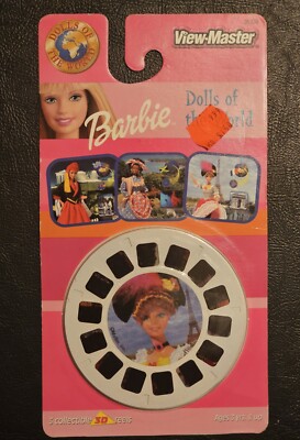 View Master Barbie Dolls of the World 3D View-Master 3 Reel Packet NEW ...