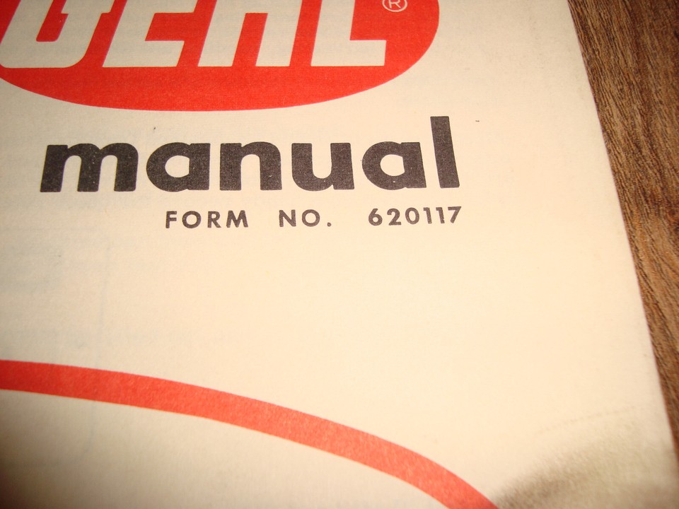 Gehl FC 72B Flail Chopper Owners Manual Form No. 620117 | eBay