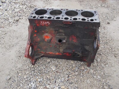 Case 530 CK Construction King Tractor engine motor block w/ caps | eBay