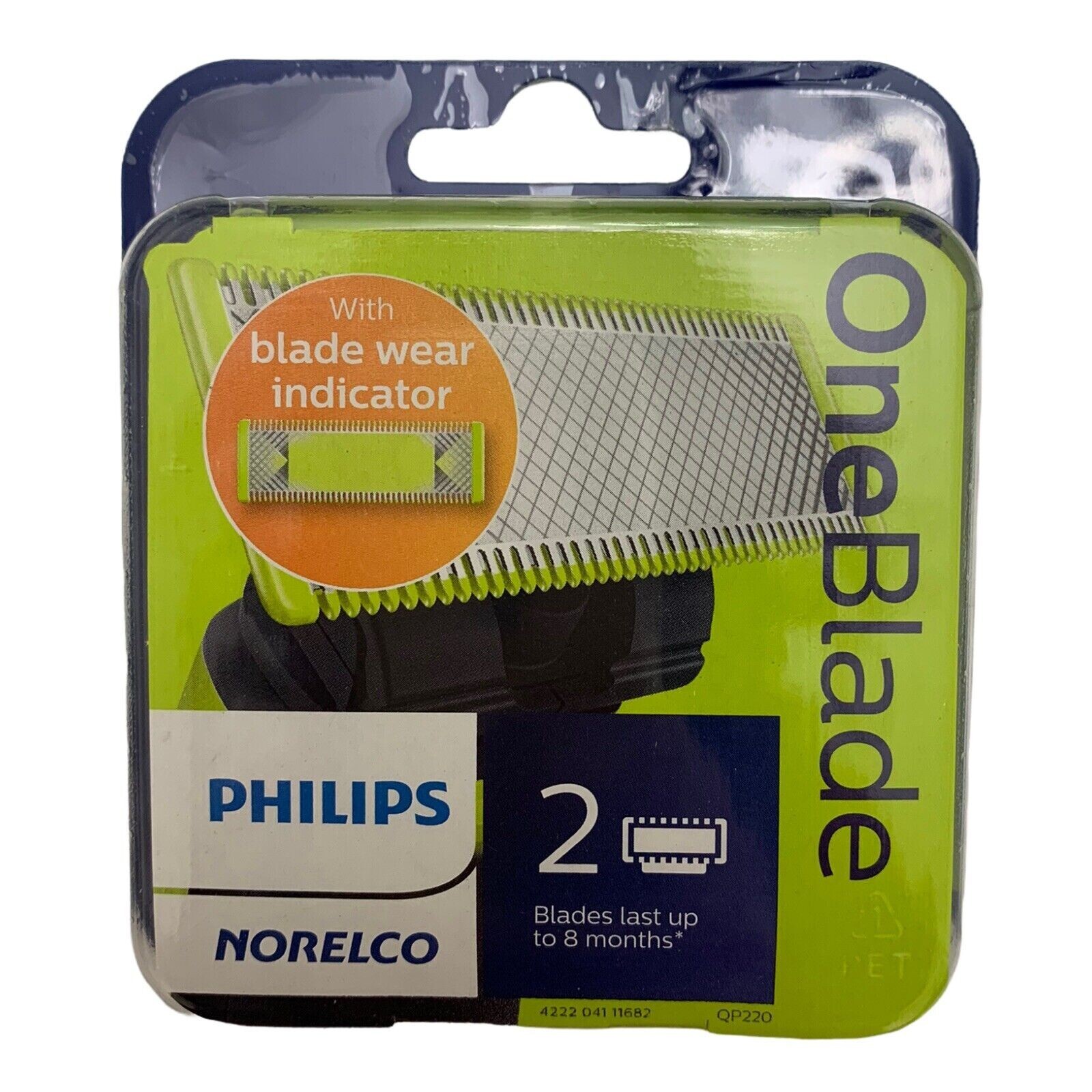 Philips Norelco 2 pack Replacement Blade QP220/80 NEW 75020051820 | eBay
