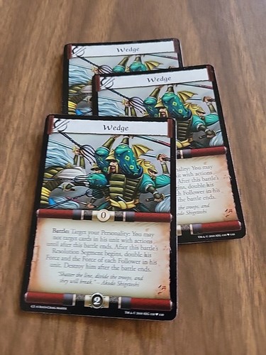 legend of the five rings L5r ccg Wedge X3 | eBay