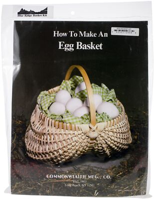 Blue Ridge Basket Kits-Egg Basket 7"X7" (Pack of 1) | eBay