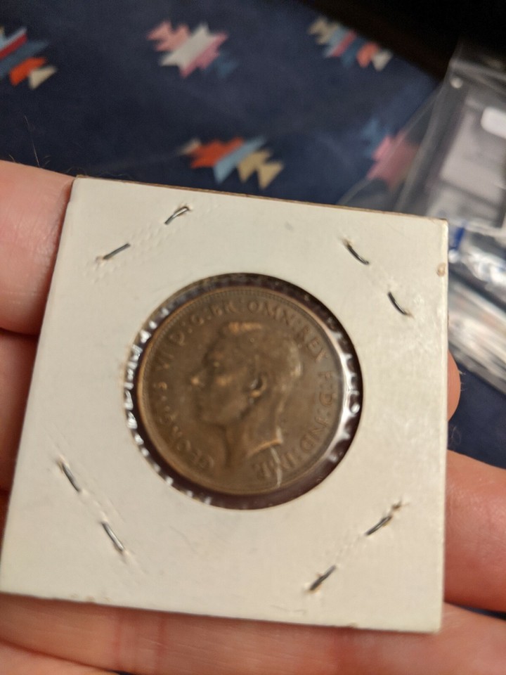 1943 Australian Half Penny Very Rare coin Extra Fine Shape.... | eBay