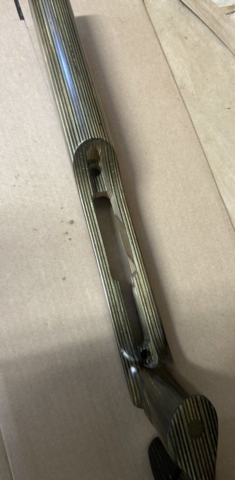 Mauser 98K Rifle, Green Laminate Target Stock, Klinsky- Czech, New, TS ...