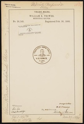 Photo:William R. Trower for Trower's Homo Salve brand Medicinal Salves ...