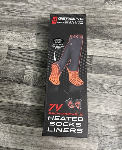 Gerbing Heated Clothing 7V Battery Heated Sock Liner - Large/XL GERSKLN7VLXL | eBay