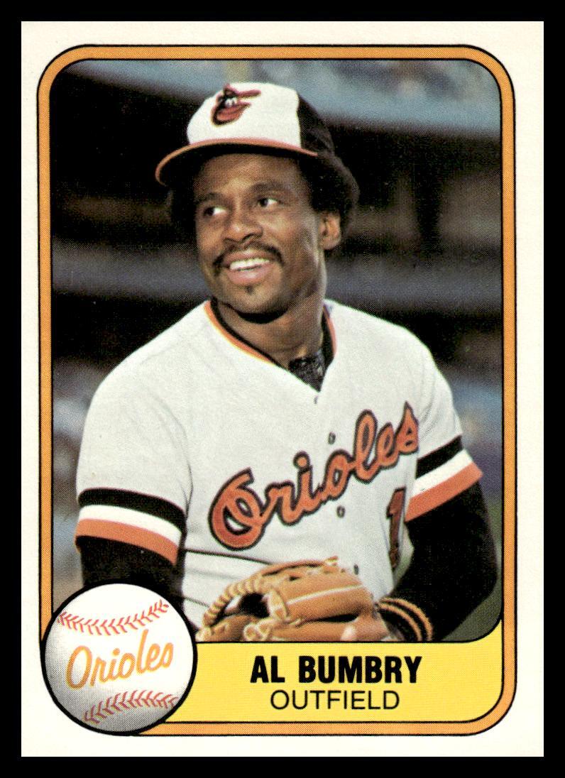 1981 Fleer #172 Al Bumbry Baltimore Orioles | eBay