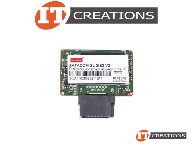 Innodisk 64gb SATADOM Internal Boot SSD Drive W/ Power for SuperMicro ...