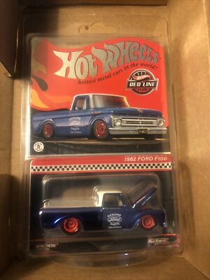 2022 Hot Wheels RLC Exclusive 1962 Ford F100 Pickup 15337/30K NAVY BLUE ...