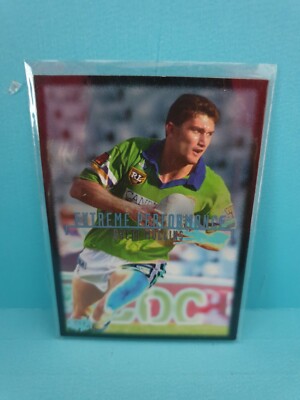 Brett Mullins🏆1995 Dynamic Range #108 Extreme Performance NRL Card 🏆 ...