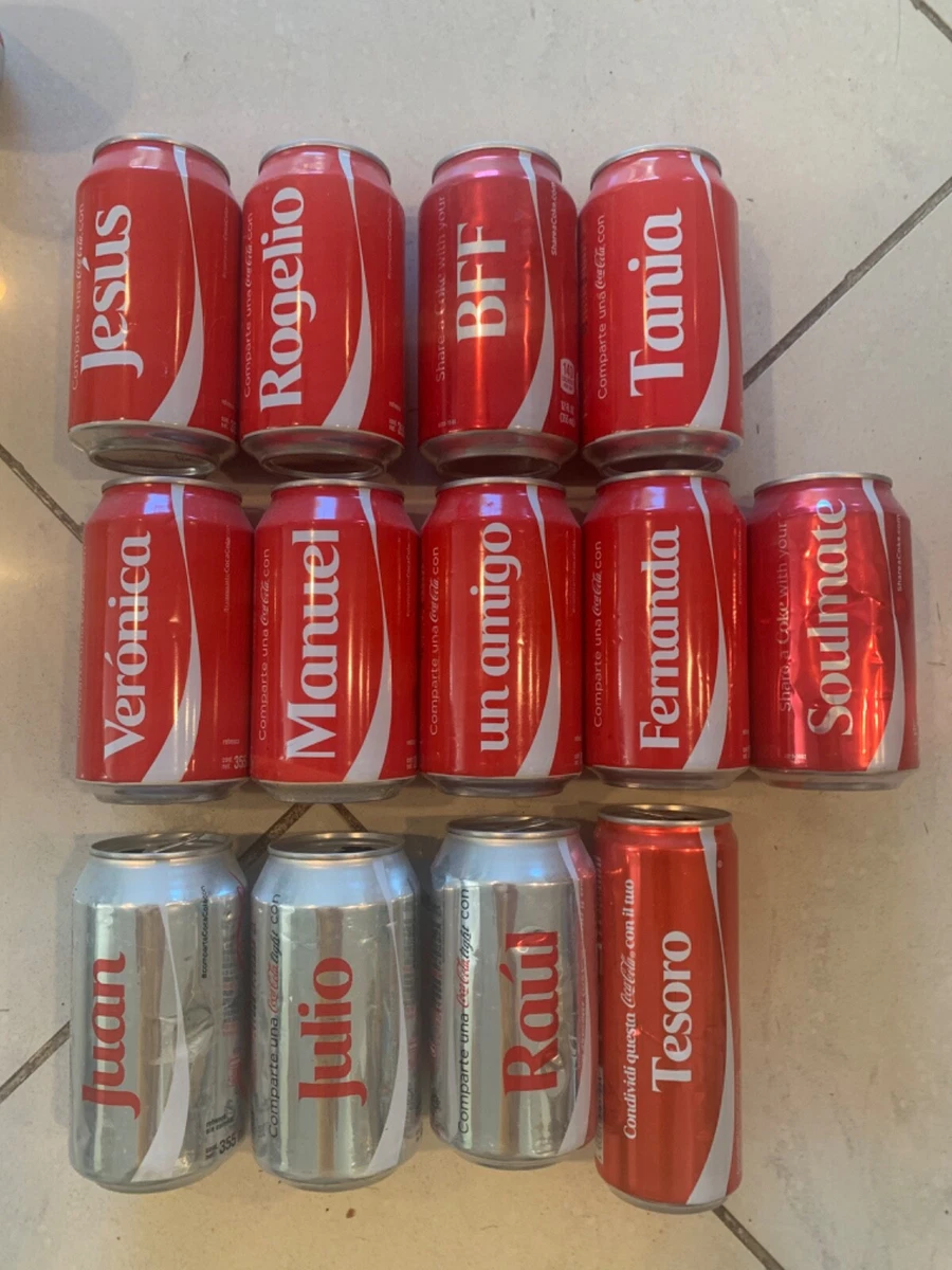 New Coke Cans With Names