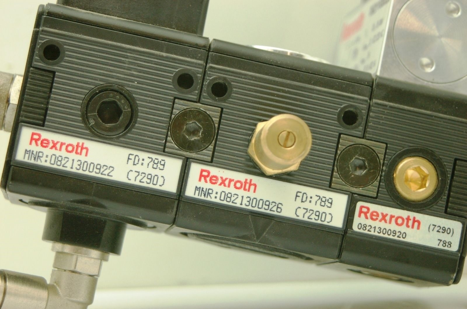 Rexroth 0821300922, Pneumatic Exhaust Valve Assembly | eBay