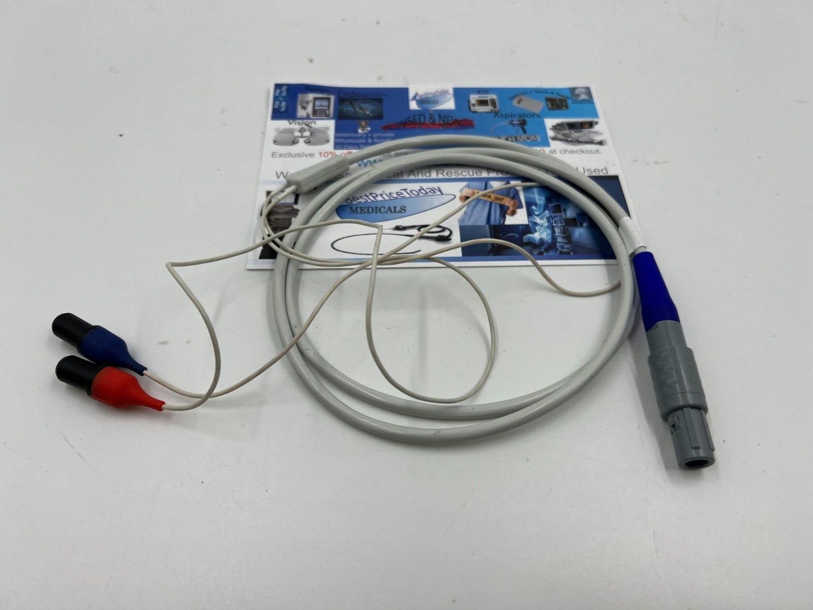 Ear Coupler Cable Probe Madsen AccuScreen Natus Audiometer Hearing ...
