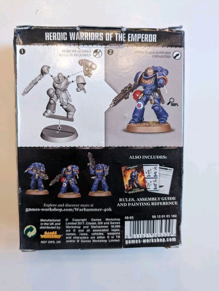 Warhammer 40K: Space Marines -Primaris Intercessors Collect Build Play ...