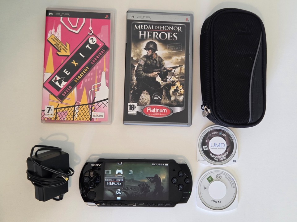 PSP 3000 Black Bundle - Excellent Fully Working PSP Slim & Lite | eBay UK