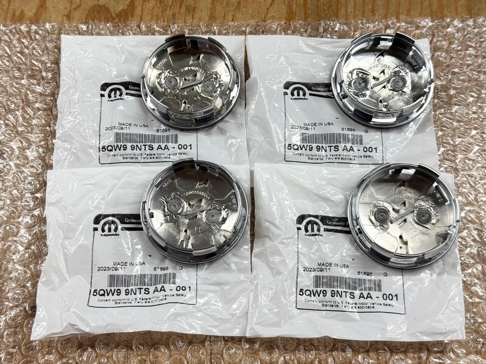 20" WHEEL BRASS MONKEY SRT CENTER CAPS 15-25 DURANGO CHALLENGER CHARGER ...