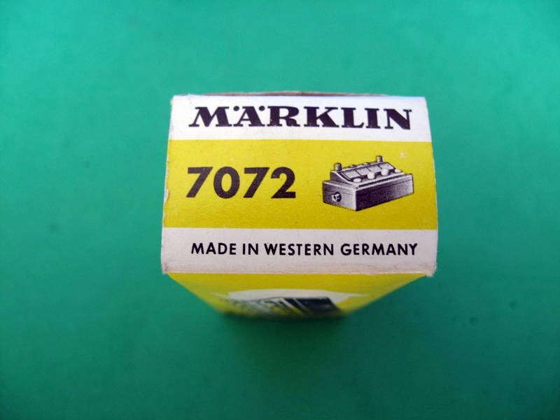 Marklin HO Scale Control Panel 7072 B86 for sale online | eBay