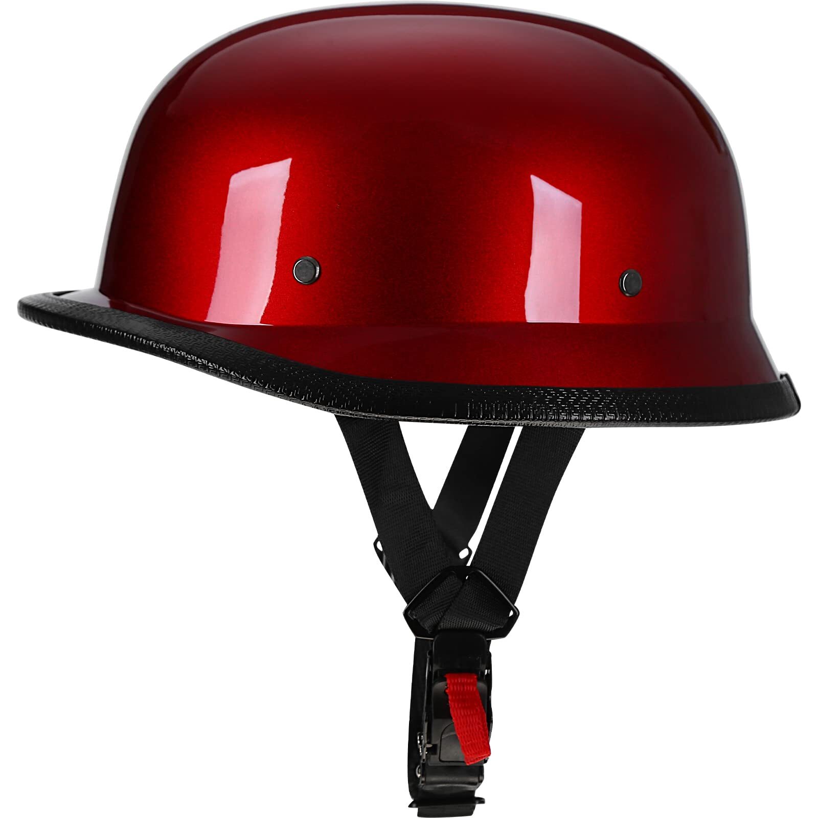 Helmet Half Shell German Motorcycle Helmet With Cycling Glasses Dot ...