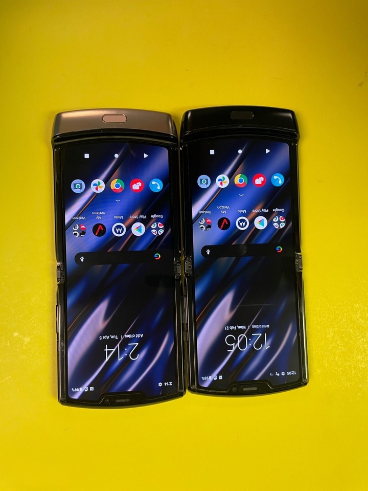 Motorola Moto Razr 2019 128GB (Verizon) Black or Gold - Good Condition ...