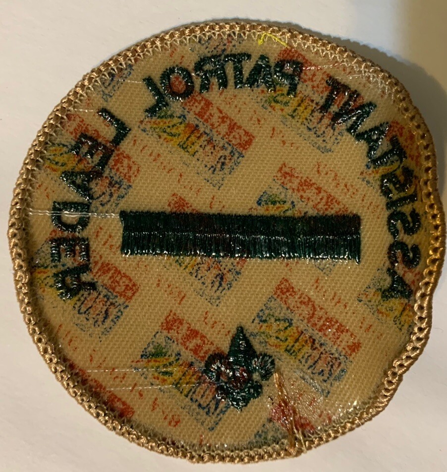 Vintage Assistant Patrol Leader Insignia Round Boy Scouts BSA Position ...