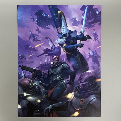 Aeldari Eldar Craftworlds Genestealer Cults Kunst Bild Poster Warhammer ...