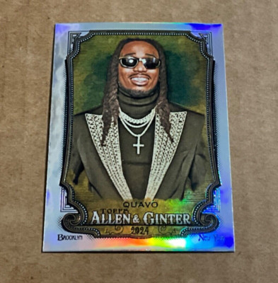 2024 Topps Allen & Ginter # 241 Quavo Chrome Refractor Rapper | eBay