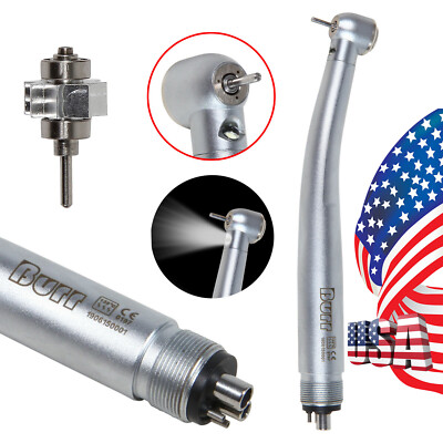 Dental LED Fiber Optic Handpiece E-generator 4H Cartridge Rotor Torque ...