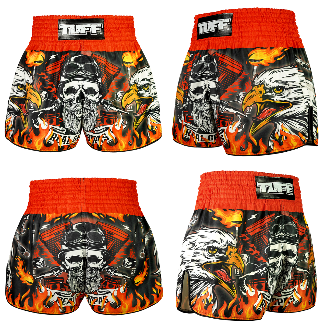 TUFF Muay Thai Shorts Boxing Shorts MMA Fight Martial Arts Gym Boxing ...