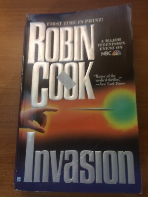 Invasion by Robin Cook...Novel | eBay