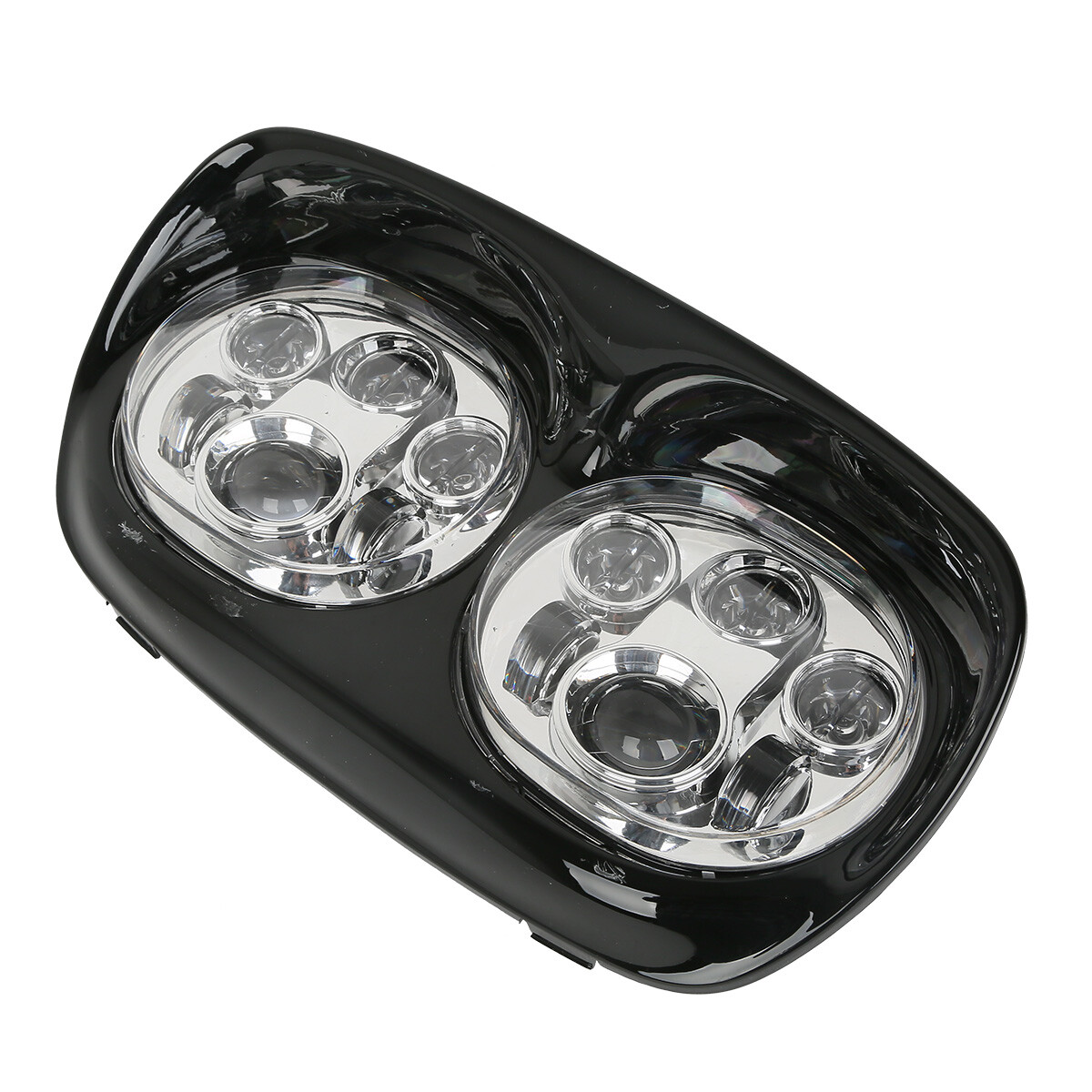 5.75" Dual LED Projector Headlight Fit For Harley CVO Road Glide FLTR ...