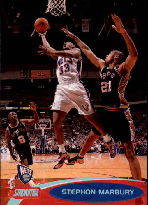 2000-01 Stadium Club New Jersey Nets Basketball Card #92 Stephon Marbury | eBay