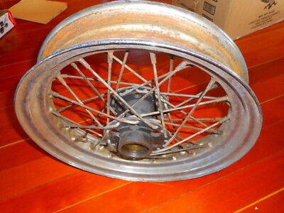 Indian OEM 1938-45 Chief Four 4 16" wheel Hub 75027 with Harley ...