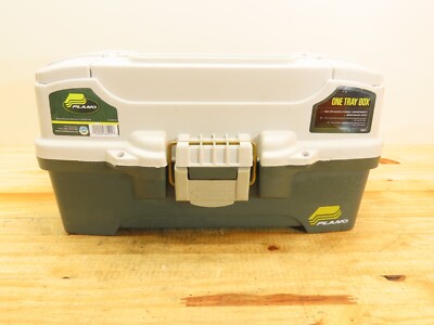 Plano 6201 One-Tray Tackle Box, Bait Storage, Extending Cantilever-tray ...