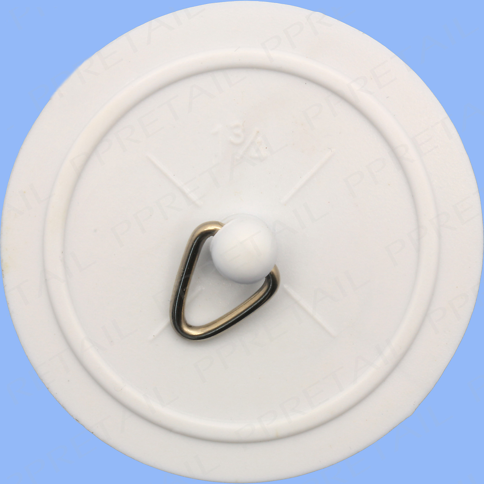 QUALITY 1-3/4" WHITE BATH PLUG 45mm Rubber Bathroom Stop Sink Bathtub ...