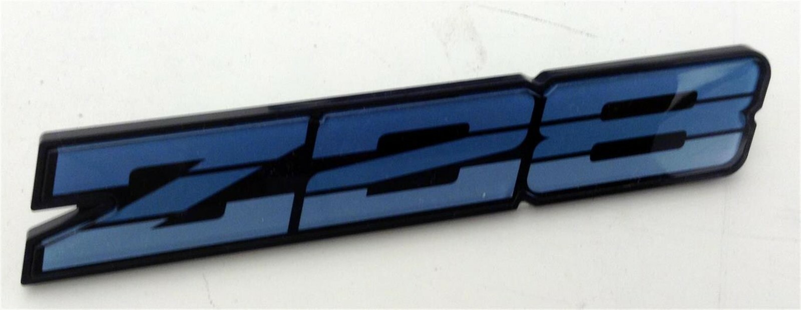 1982-90 CAMARO Z-28 Z28 Z/28 ROCKER PANEL EMBLEM NEW BLUE 2-POST | eBay