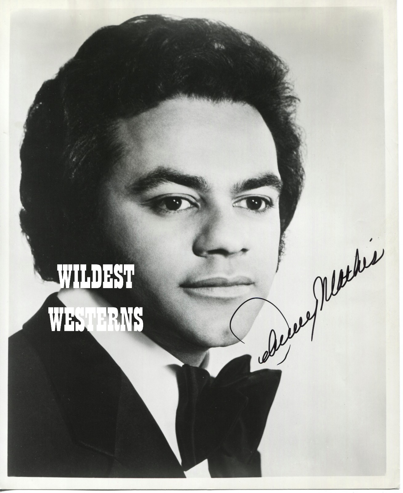 JOHNNY MATHIS Signed Autograph PHOTO Rare VINTAGE ORIGINAL PORTRAIT | eBay