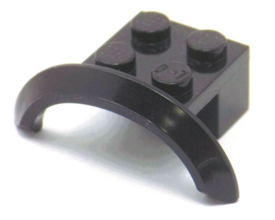 8 LEGO Dark Bluish Grey Mudguard (Short) Arch 2x4x1 Wheel Car Truck ...