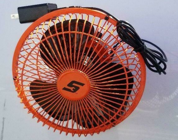 snap on tools work mini strong flow fan USB or wall plug 2 speed NEW ...
