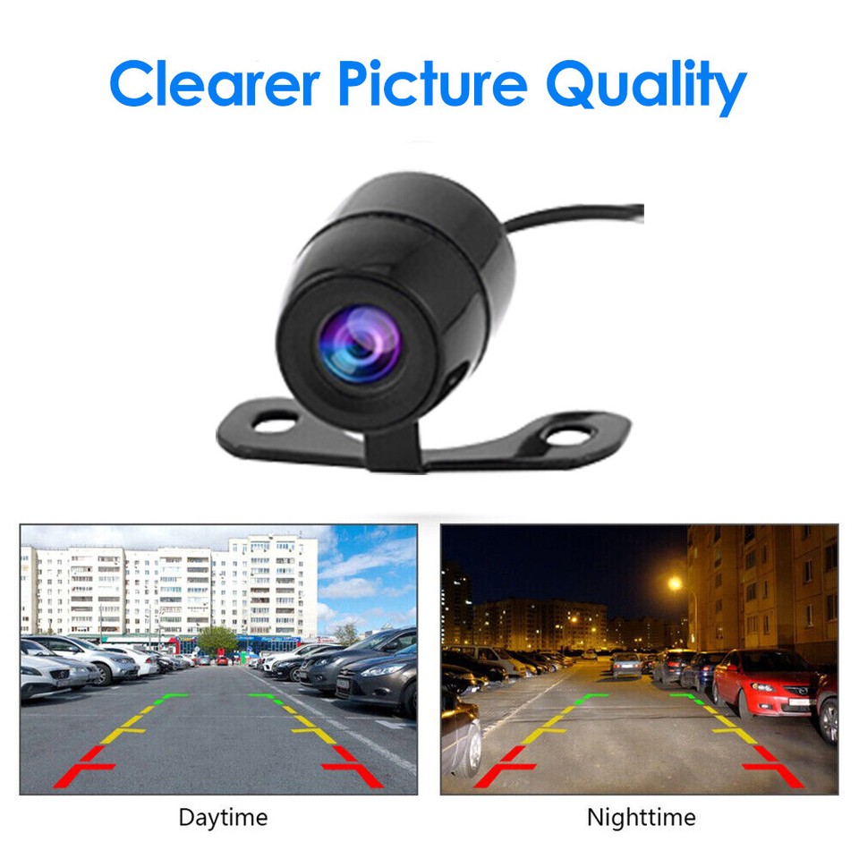 Backup Camera Wireless Car Rear View HD Parking System Night Vision + 5 ...